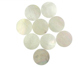 Incudo White Mother of Pearl Nacre Inlay Blank | Etsy