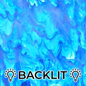 Incudo Blue Inky Acrylic Sheet - Etsy
