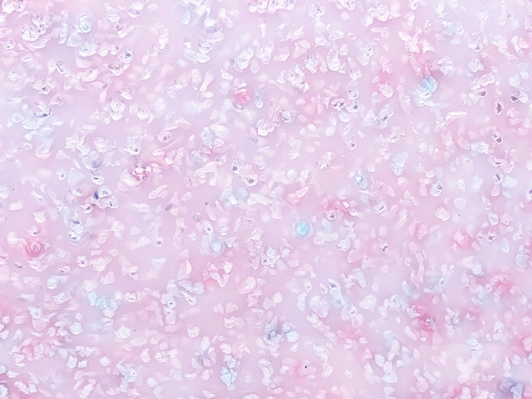 Incudo Baby Pink Crystal Acrylic Sheet - Etsy