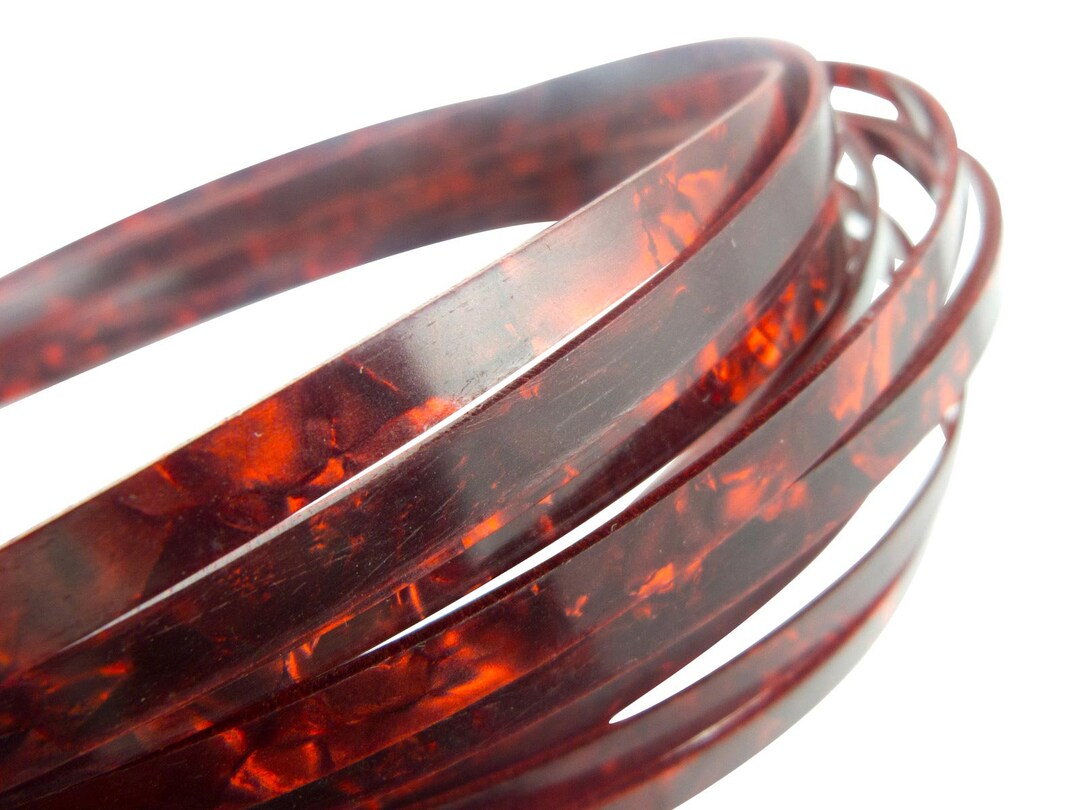 Incudo Red Pearloid Celluloid Guitar Binding - 1600x6x1.5mm - Etsy