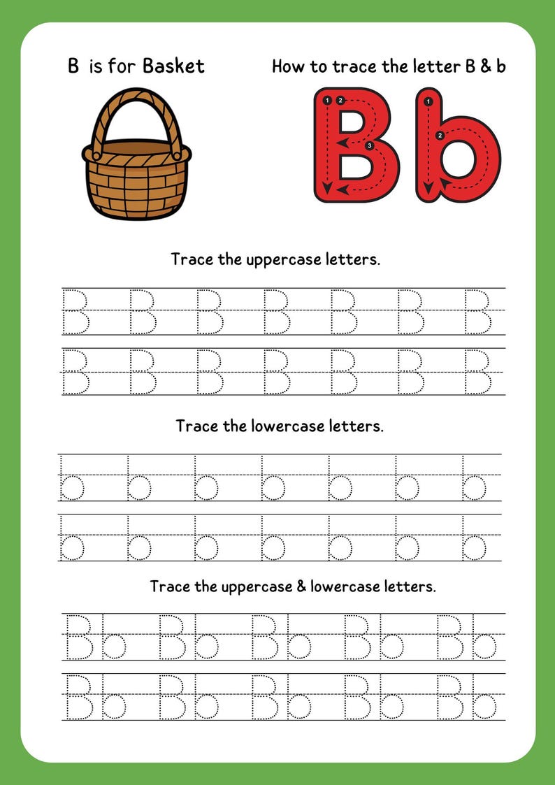 Alphabet Tracing Bundle for Kids | A-Z Learning, Fine Motor Skills ...