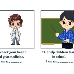 Identifying Career Worksheets for Kids | Printable Learning Material ...