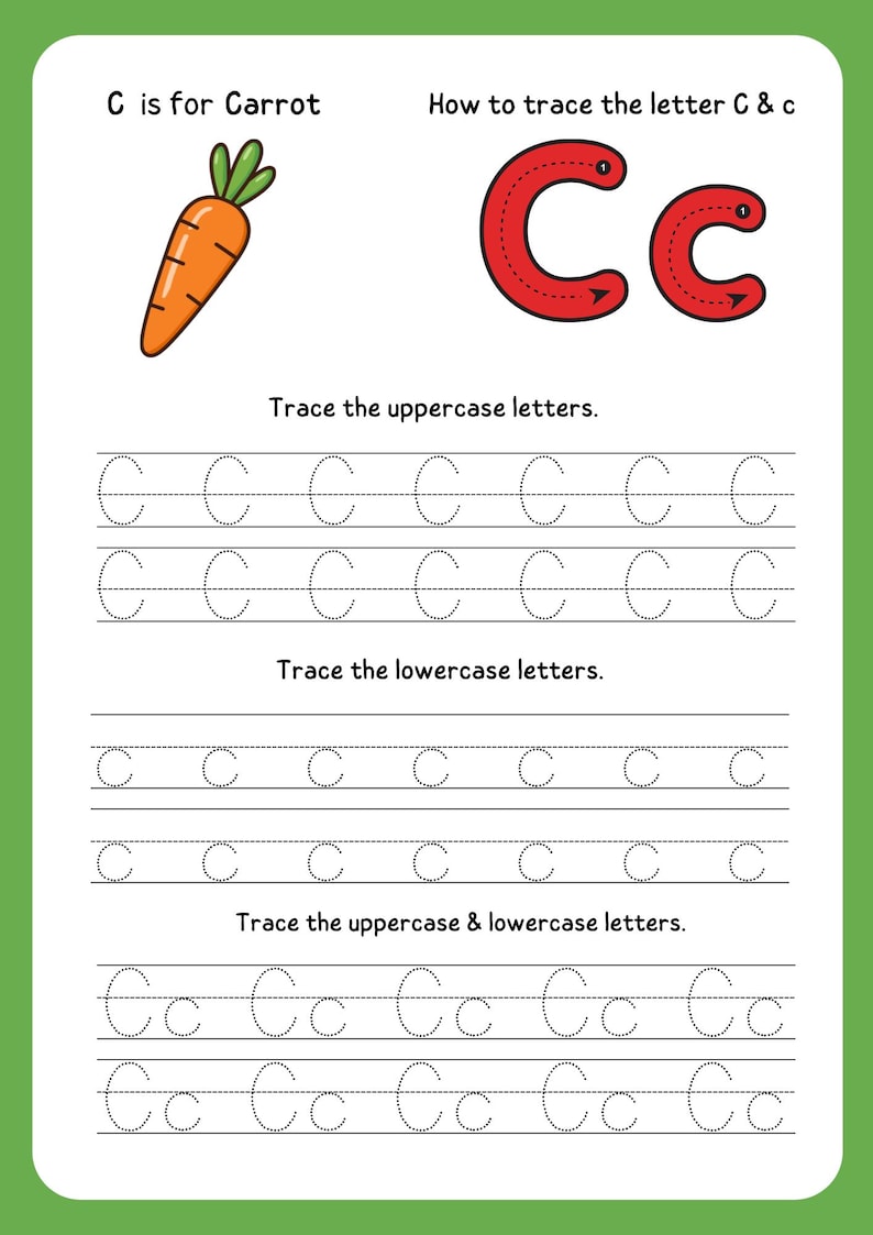 Alphabet Tracing Bundle for Kids | A-Z Learning, Fine Motor Skills ...