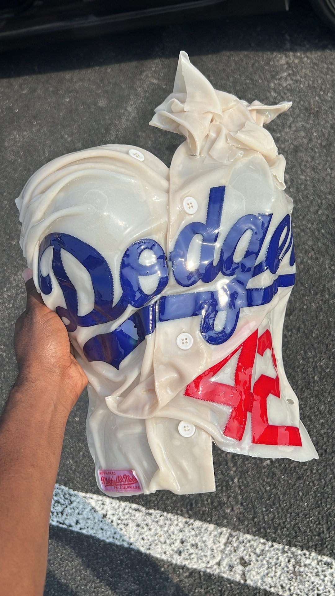 Dodgers Jackie Robinson Frozen Baseball Jersey Corset - Etsy