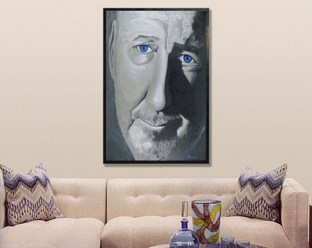 ORIGINAL Painting of Pete Townshend by Jeff Rodenberg - Etsy