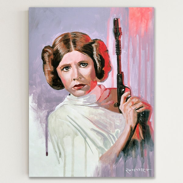 Princess Leia Original Art - Etsy
