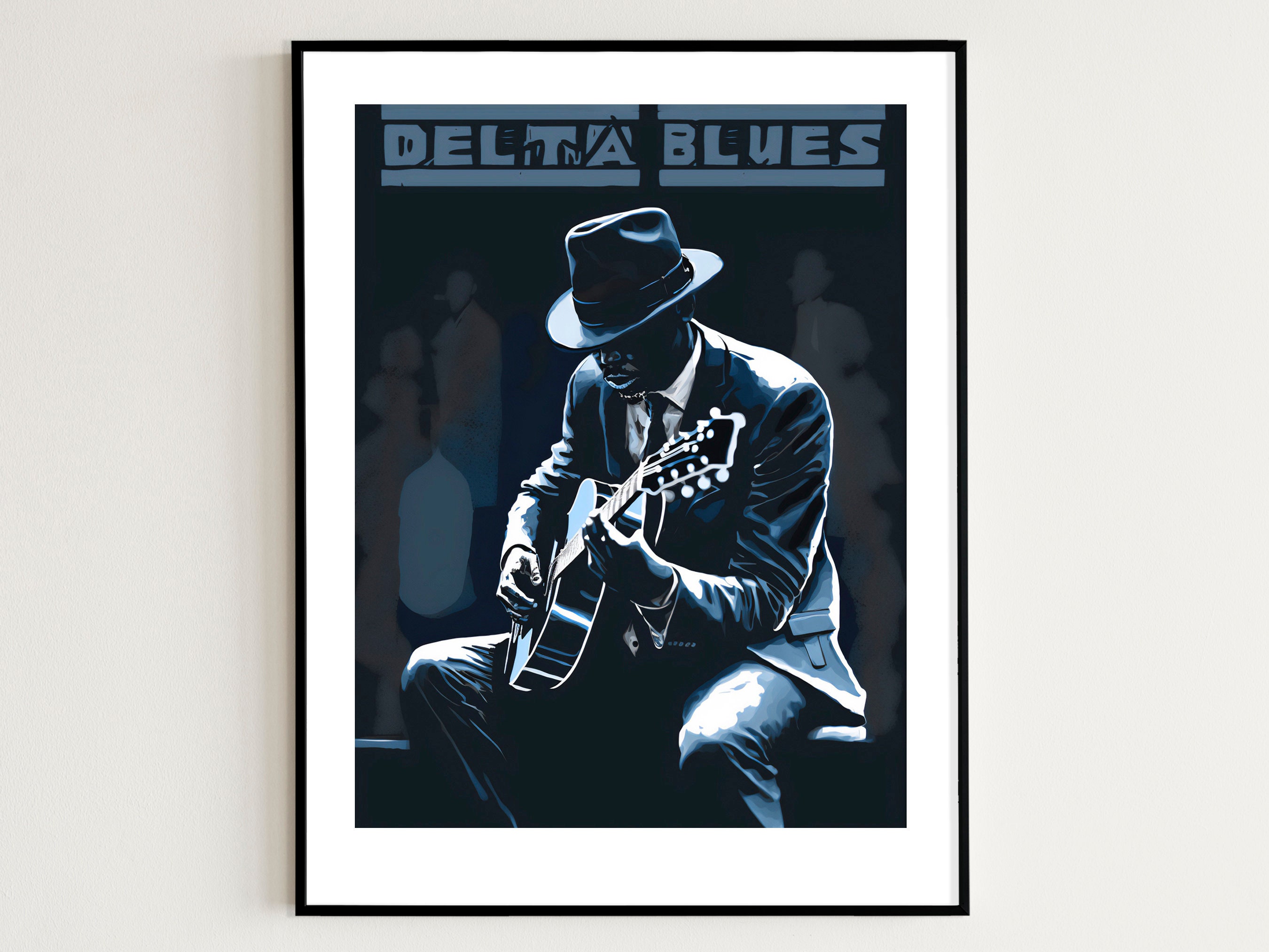 Delta Blues Art Print Digital Download Print Printable Blues - Etsy