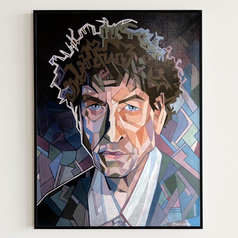 Bob Dylan Portrait - Etsy