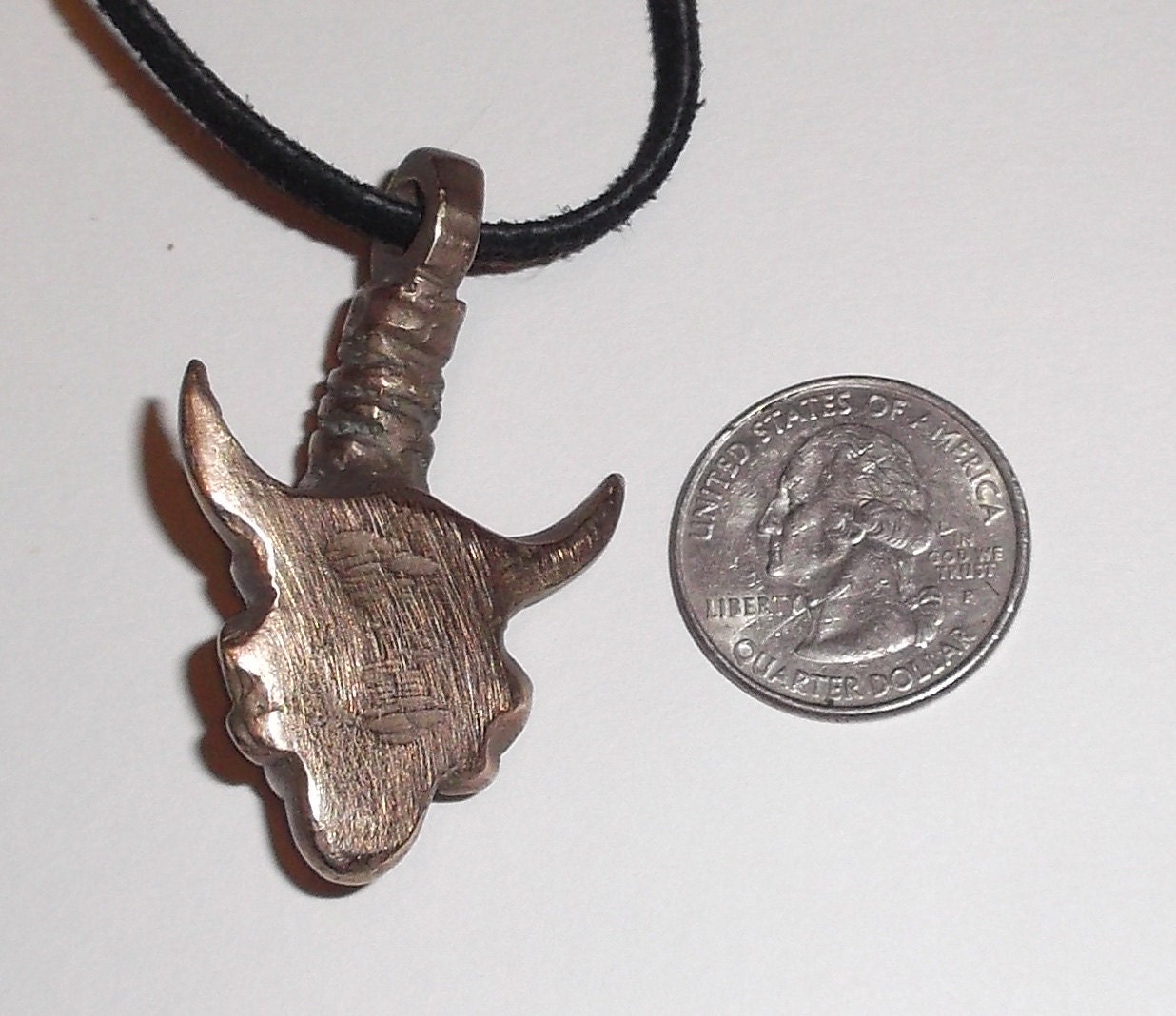 Solid Bronze Handmade Supernatural Samulet Dean's Necklace - Etsy