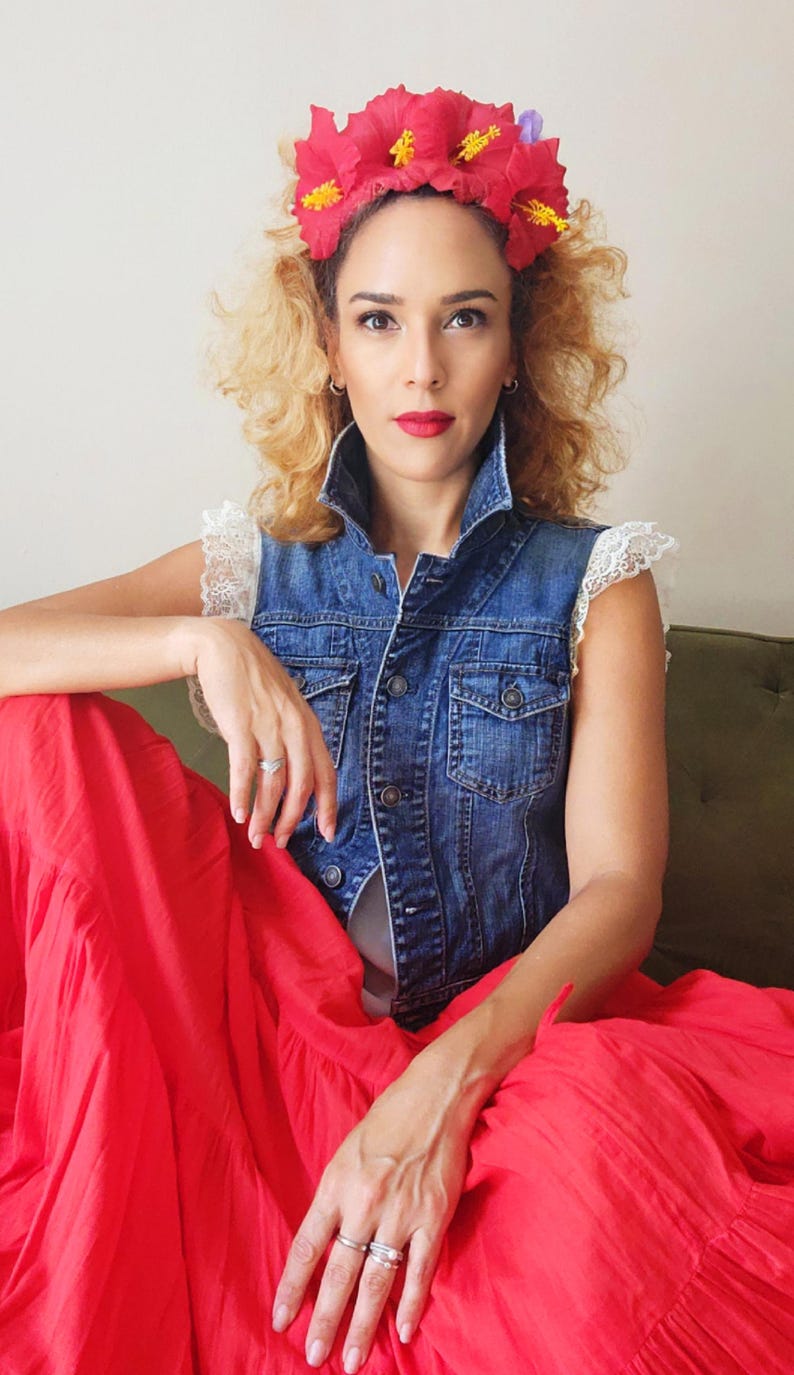 Puerto Rico Flor Maga Crown Hadmade Boricua Headpiece for Festival or ...