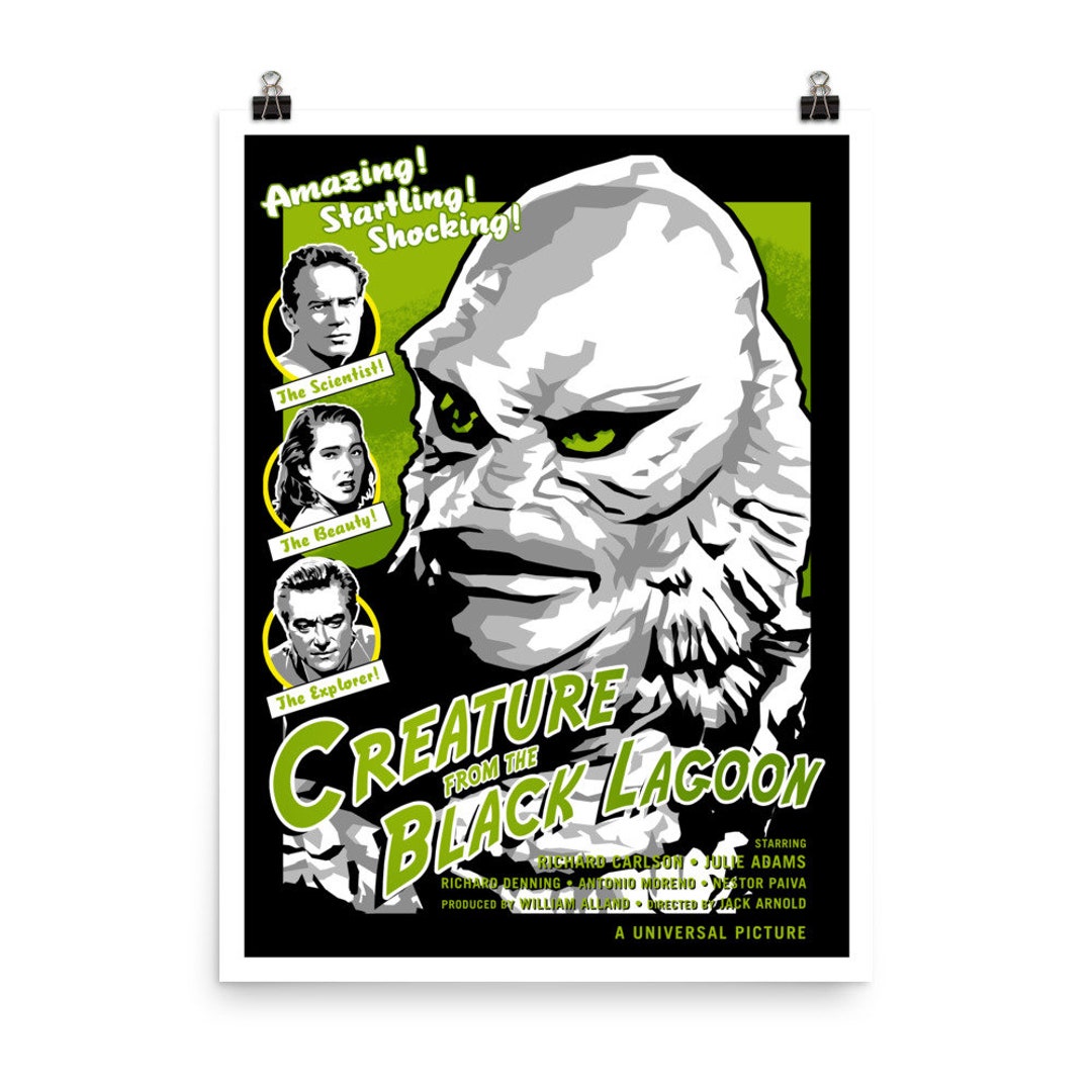 The Creature - Poster - Etsy