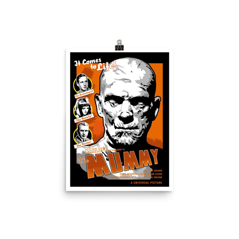 The Mummy - Poster - Etsy