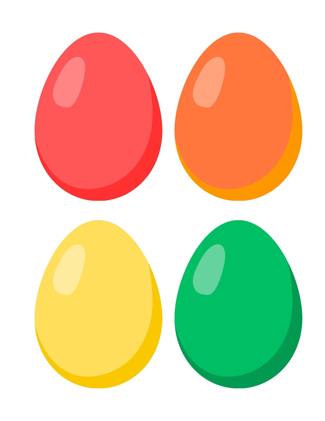 Easter Egg Color Sorting Printable | Fine Motor Activity With Tweezers ...