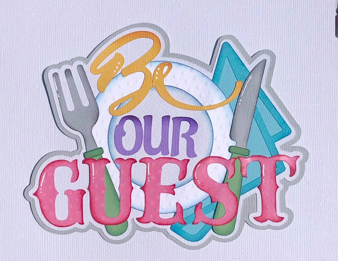 Scrapbook Title, Guest for Layouts, Pages, Beauty, Dining, Dinner ...