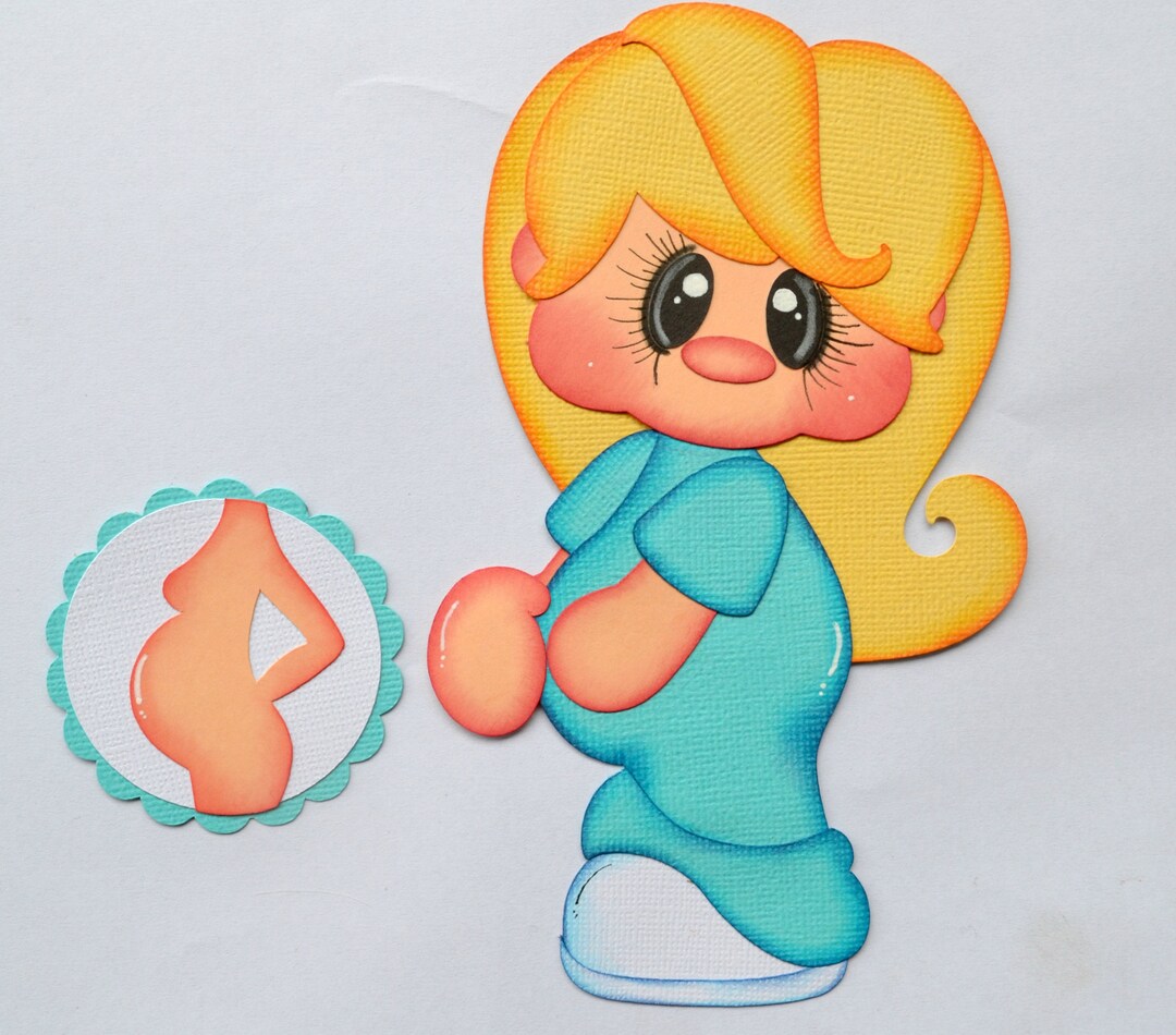 Paper Piecing, Pregnant Woman, Pregnancy, Baby, Boy Scrapbook, Page ...