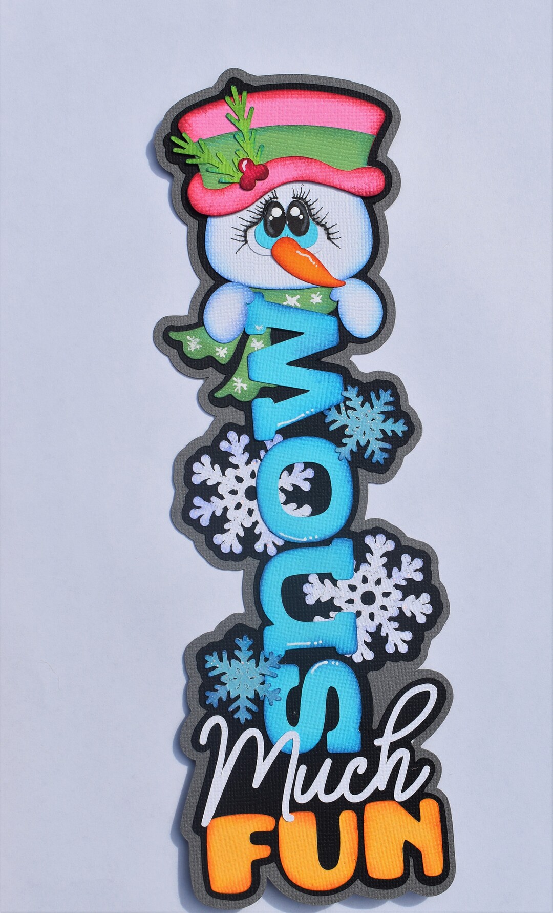 Paper Piecing, Snow Much Fun, Vertical Title, Winter, Paper Piecing ...