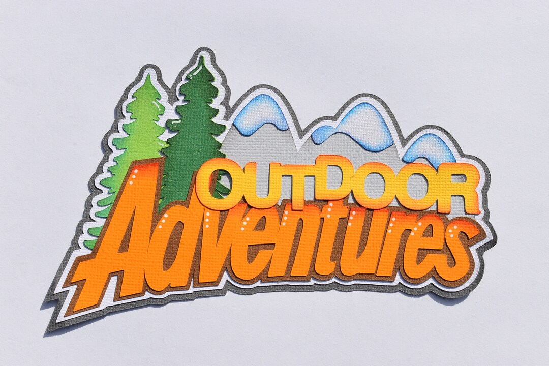 Paper Piecing, Outdoor Adventures, Travel, Parks, Scrapbook, Page ...