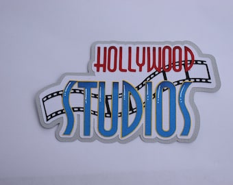 Hollywood Studios Scrapbook Paper - Etsy