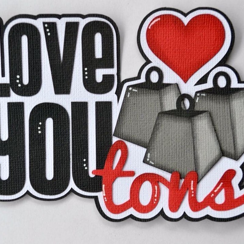 Love You Tons - Etsy