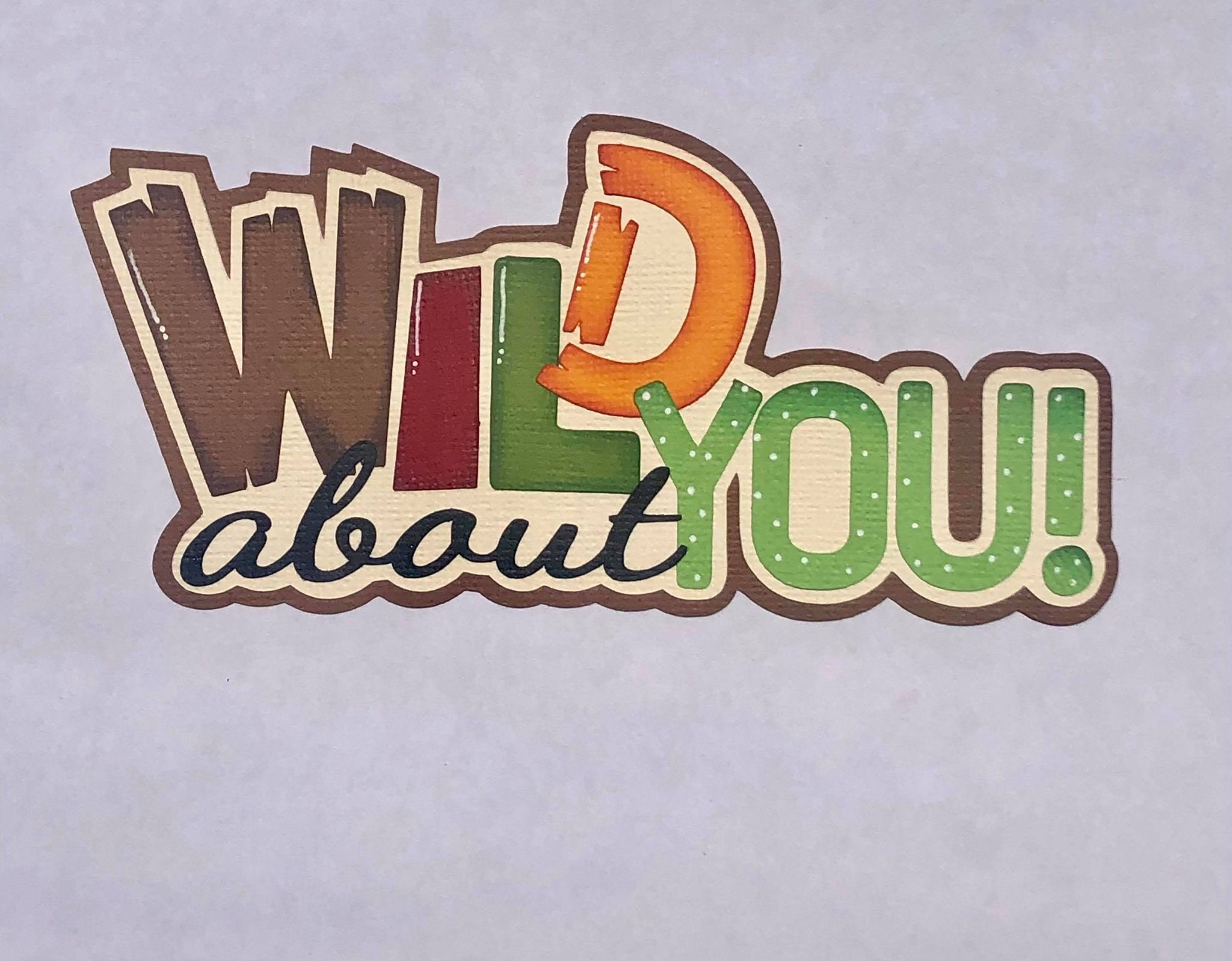 C5 Animals Scrapbook Embellishment Layout Card Paper Piecing Scrappin ...