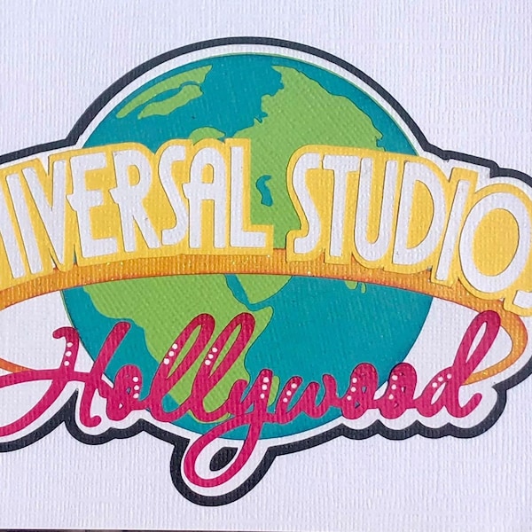 Hollywood Studios Scrapbook Paper - Etsy
