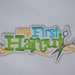 Paper Piecing Title Baby Boy, for Premade Scrapbook Title Page, Layout ...