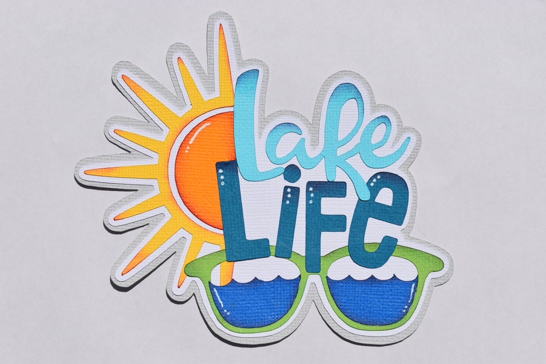 Paper Piecing Lake Life, Vacation, Travel, Camp, Summer, Scrapbook ...