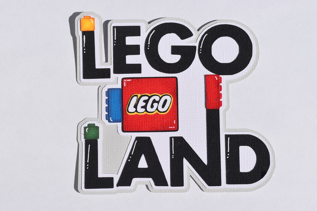 Scrapbook Title, Brick Land, Blocks, Building, Amusement Park, Paper ...