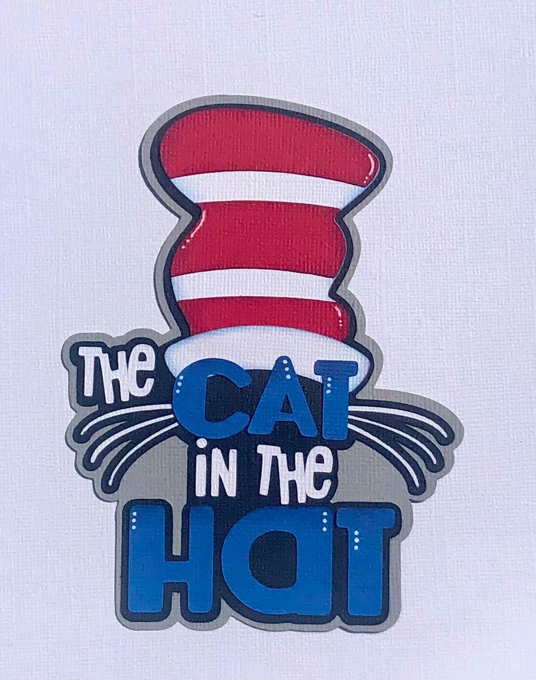 Paper Piecing, Cat, Book, Reading, Scrapbook, Page, Layout, Die Cut - Etsy