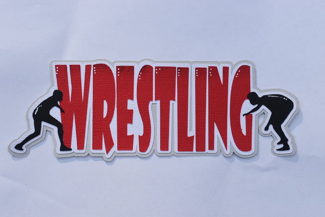 Paper Piecing Wrestling Title, Sports, Scrapbook Title, Page. Layout ...