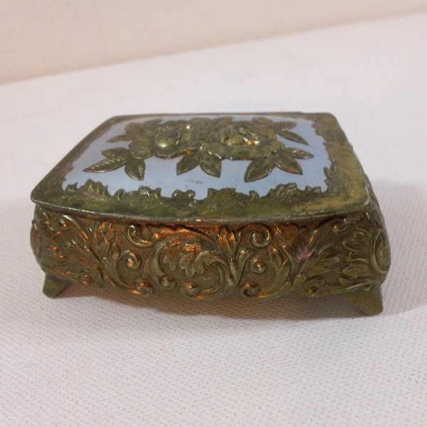 Metal Trinket Box - Etsy