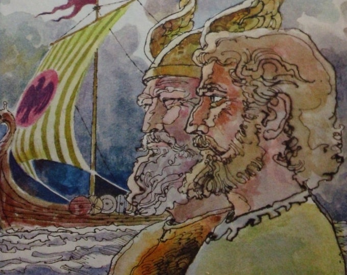 Eric the Red and Leif the Lucky by Barbara Schiller and - Etsy