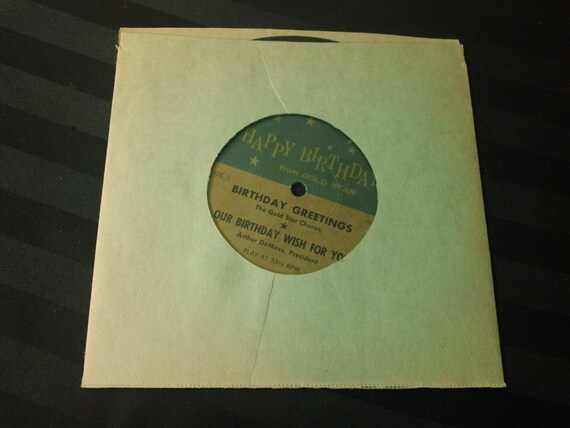 Arthur & Nancy Demoss and the Gold Star Chrous Happy | Etsy