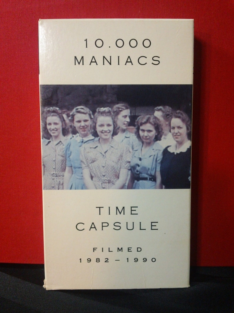 10000 Maniacs Time Capsule VHS video cassette | Etsy