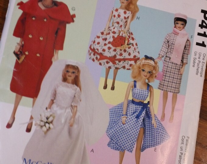 Mccall's Crafts Pattern P411 - Mccall's Vintage Collection for 11.5 ...