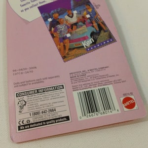 Vintage 90s Mattel Barbie Great Weekend Fashions Red, White & Black ...