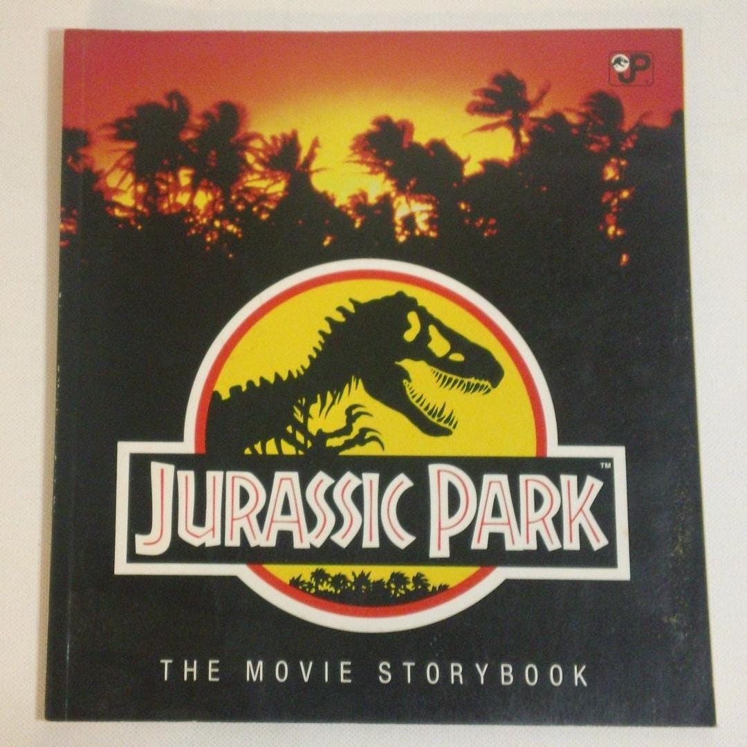 Jurassic Park: the Movie Storybook Adapted by Jane Mason ~ Vintage 1993 ...