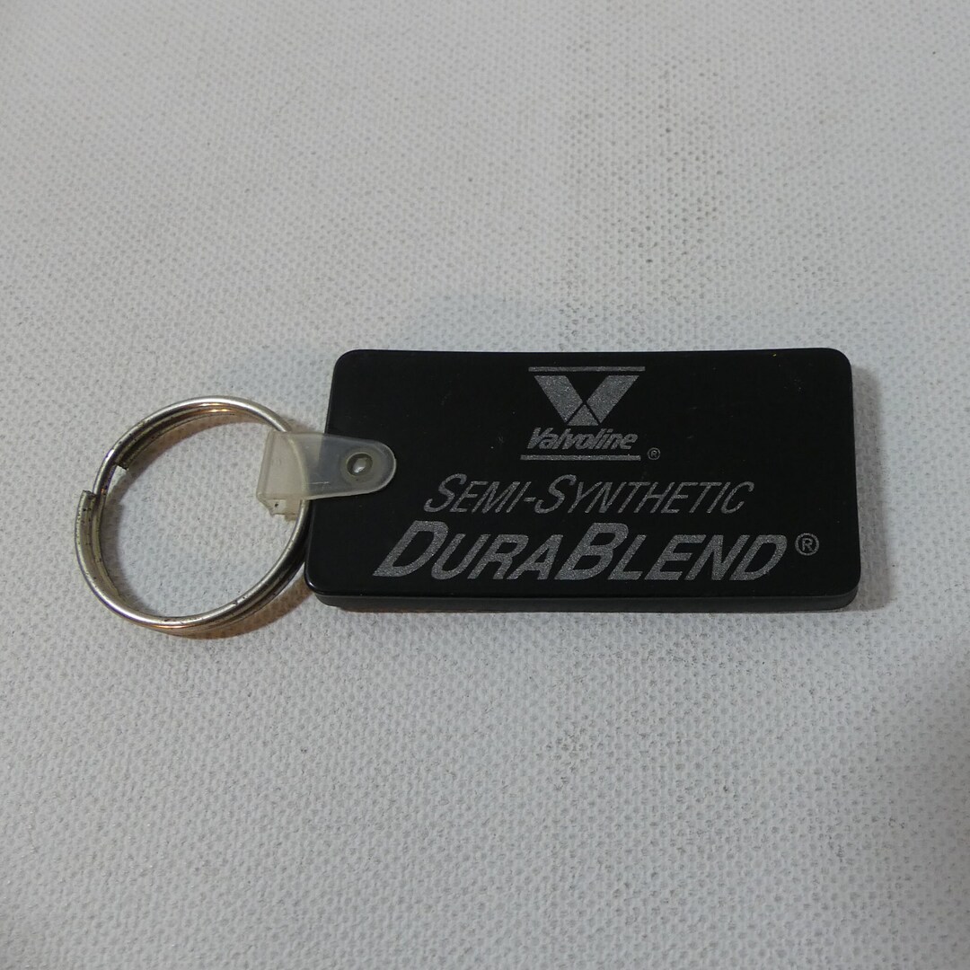 Valvoline Semi-synthetic Durablend Oil Advertising Rubber Keychain - Etsy