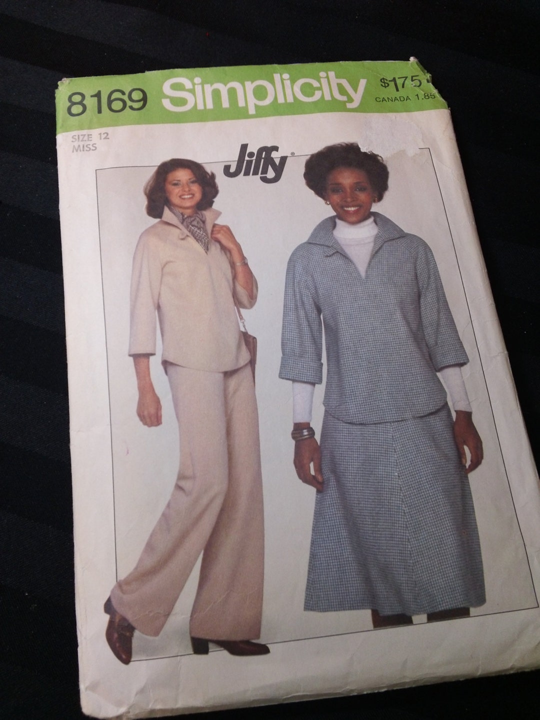 Simplicity Pattern 8169 - Misses' Jiffy Pullover Top, Pants and Skirt ...