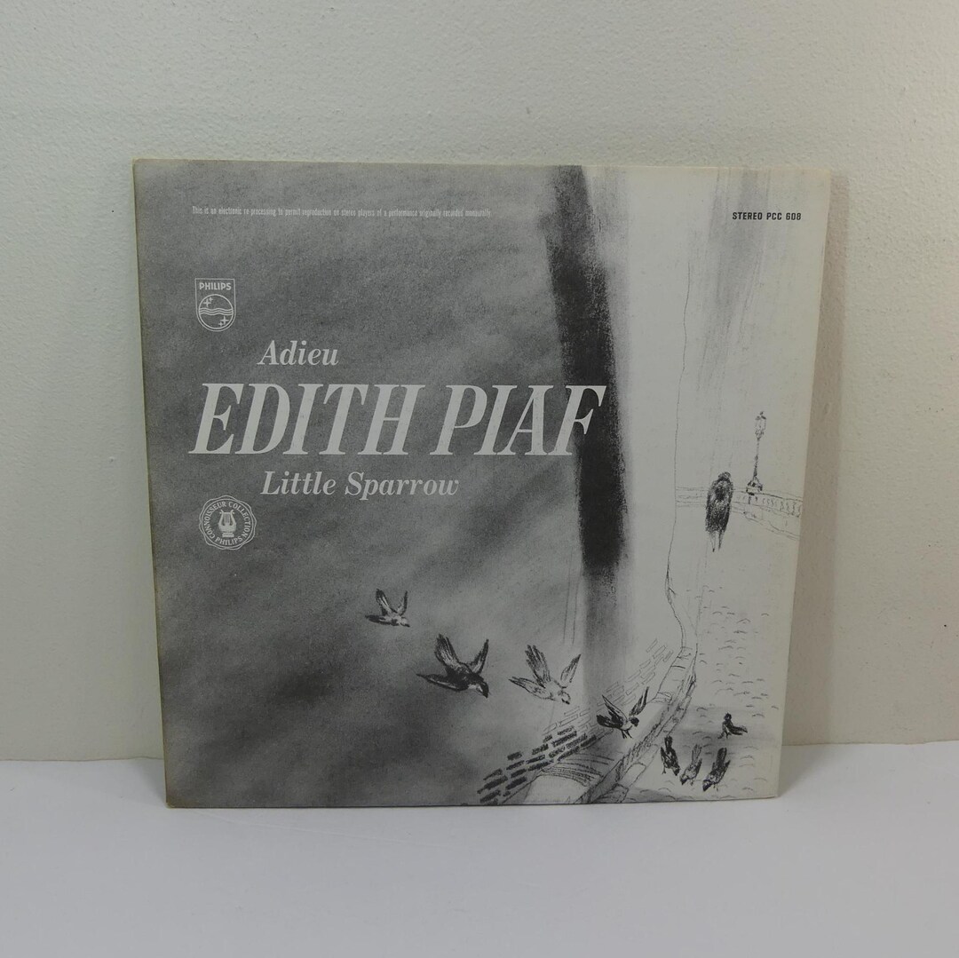 Édith Piaf - Adieu, Little Sparrow - PCC 608 ~ 12" Vinyl Lp, Album ...