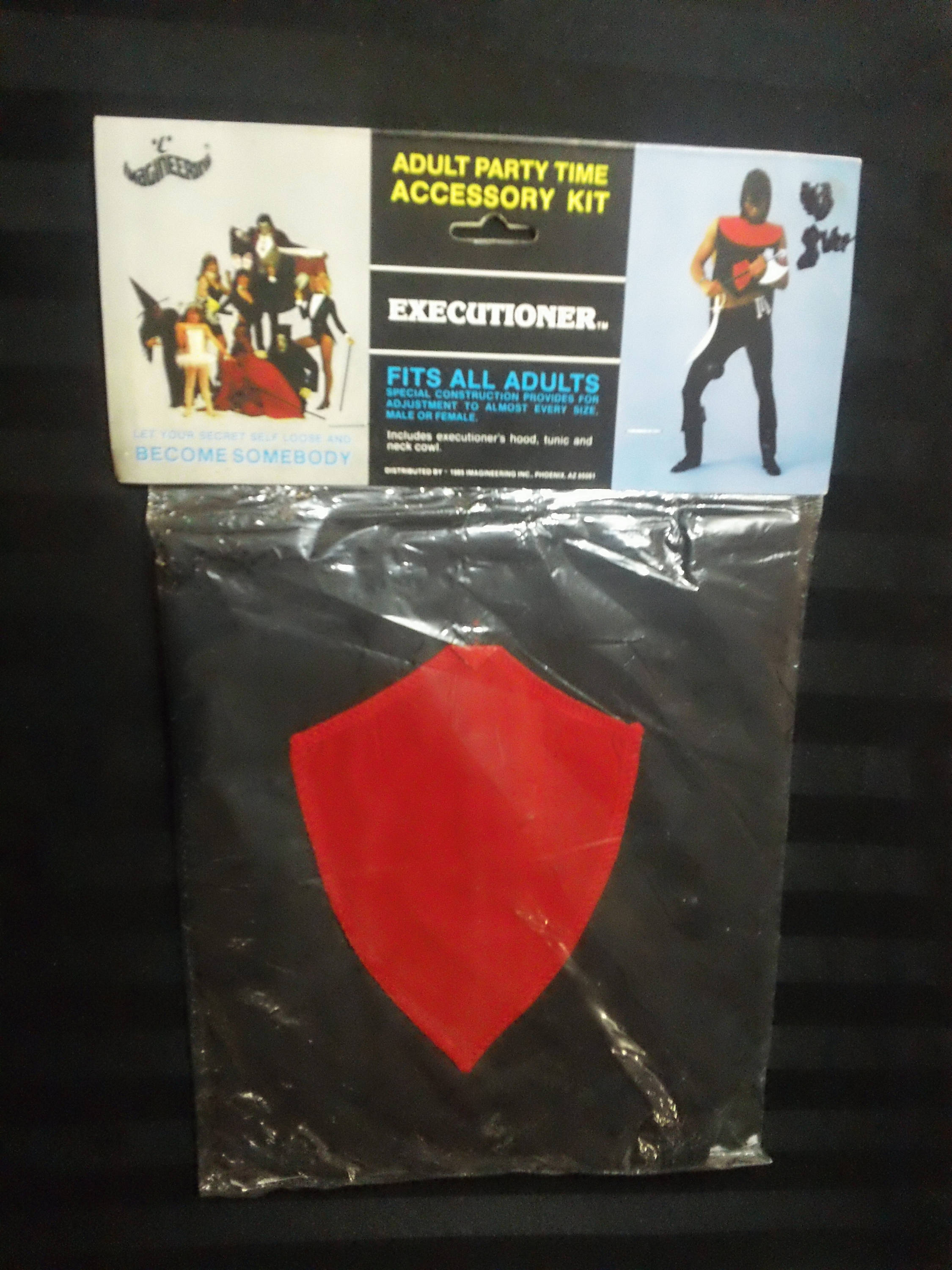 Vintage Imagineering Executioner Halloween Costume Kit Retro - Etsy
