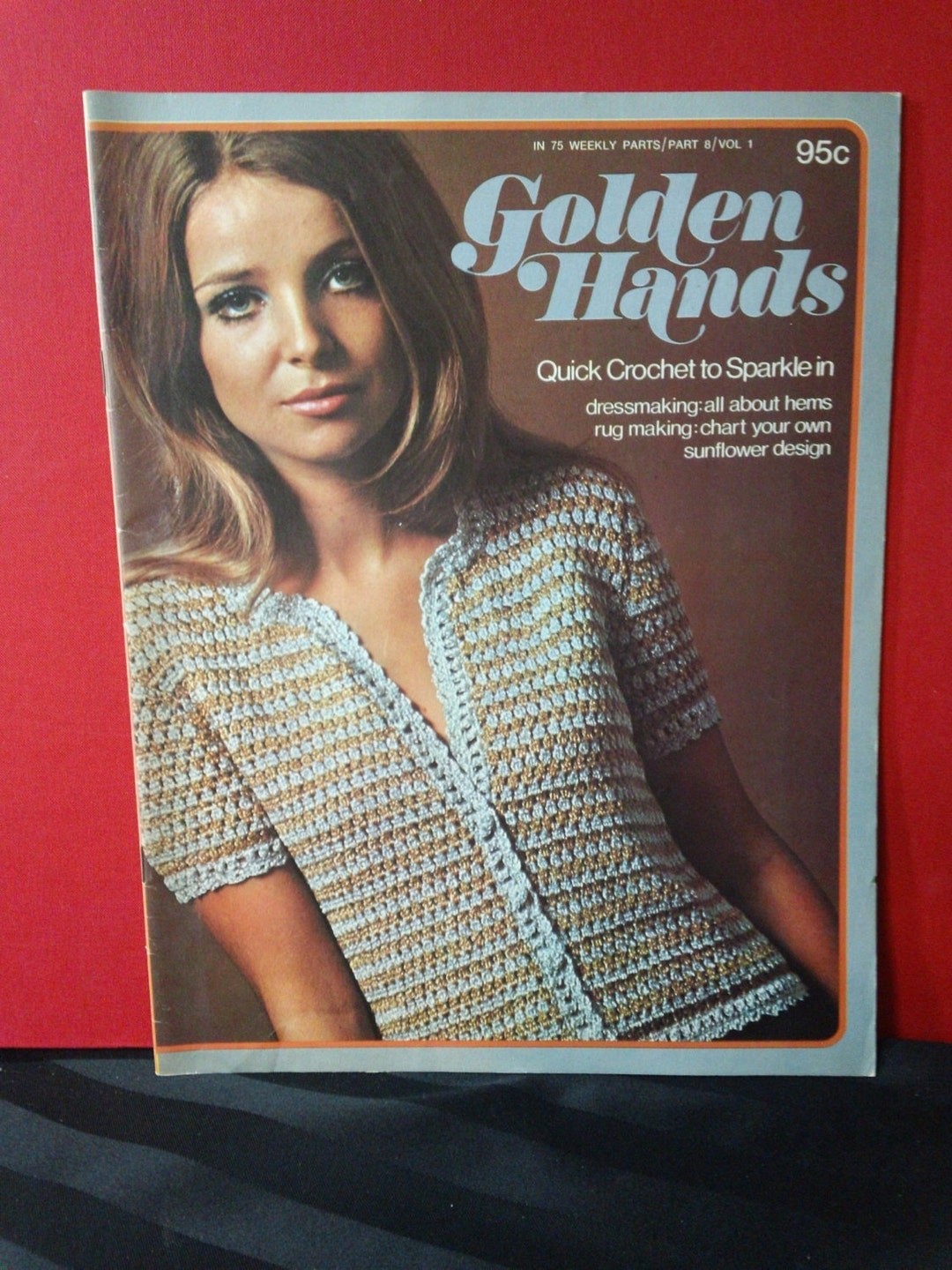 Golden Hands ~ Part 8 Volume 1 ~ Vintage 1971 Sewing Stitchery Magazine ...