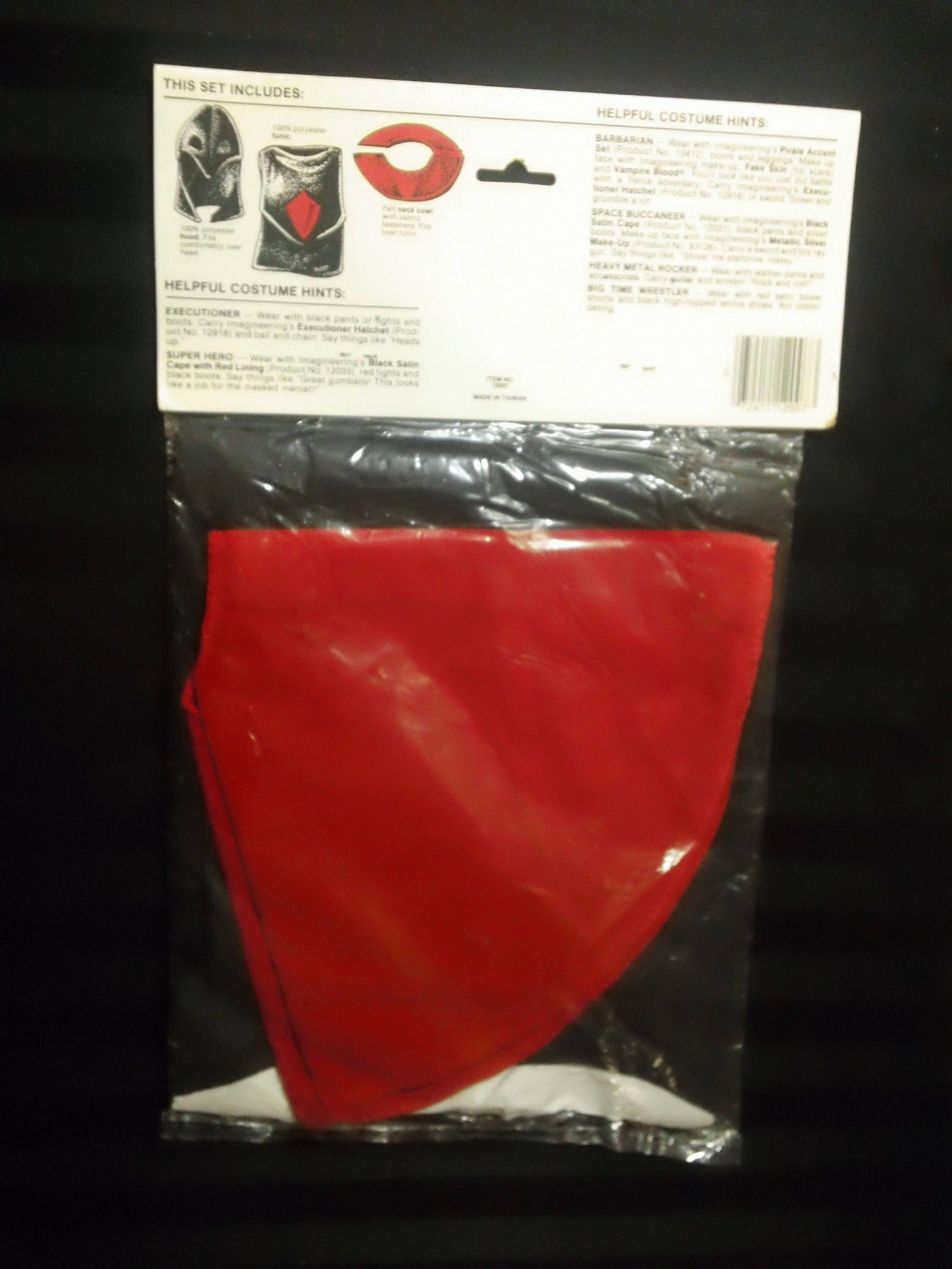 Vintage Imagineering Executioner Halloween Costume Kit Retro - Etsy