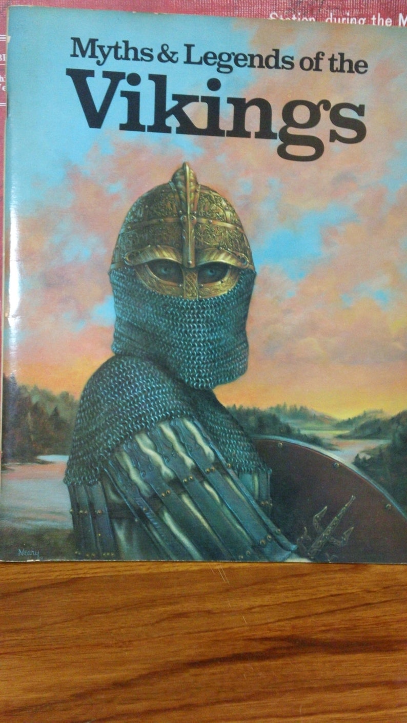 Myth and Legends of the Vikings by John Lindow Vintage 1979 - Etsy