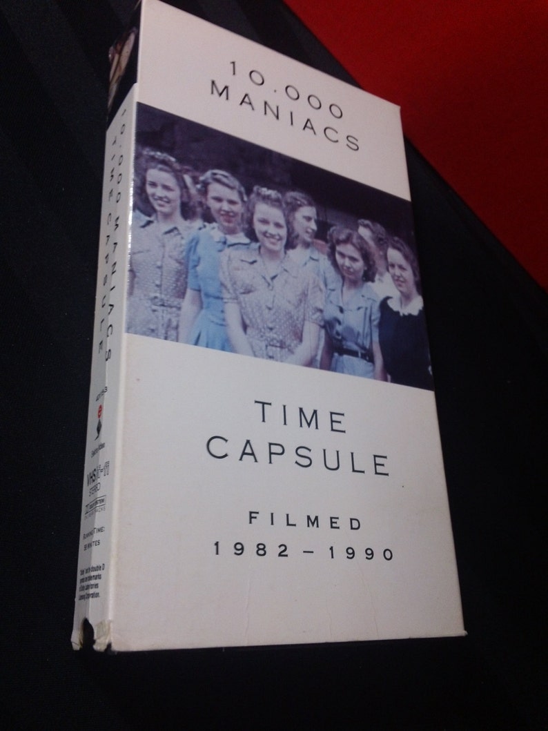 10000 Maniacs Time Capsule VHS video cassette | Etsy