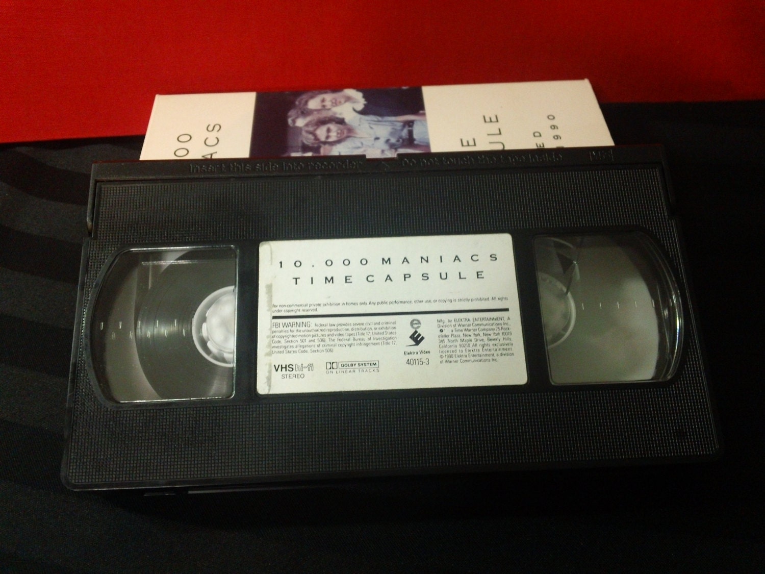 10,000 Maniacs - Time Capsule - VHS Video Cassette, 58min/color ...