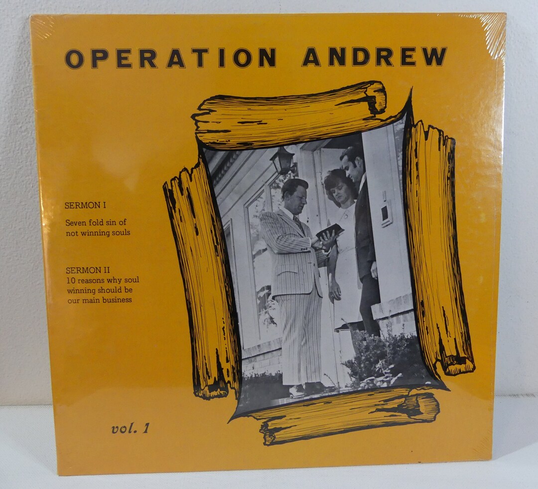 Rev. Carl Hatch - Operation Andrew Vol. 1 ~ 720941 - 12" Vinyl Lp ...