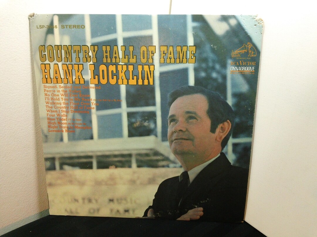 Hank Locklin - Country Hall of Fame - LSP 3946 - 12" Vinyl Lp, Stereo ...