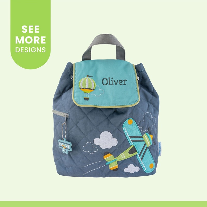 Airplane School Backpack - Etsy