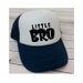 Big Bro Hat Little Bro Hat Kids Hats Trucker Hat for Kids | Etsy